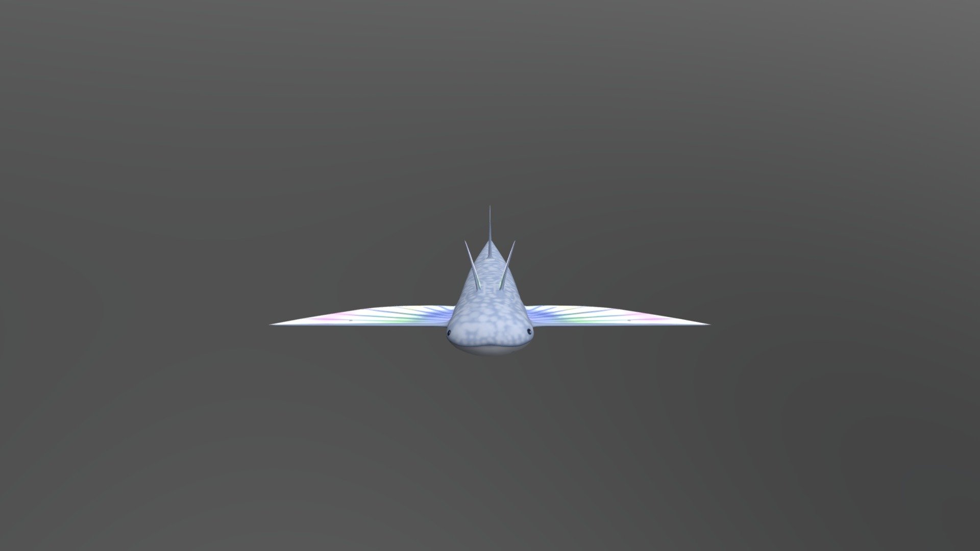 Rainbow Shark - 3D model by Mrmanateeas [0d6aada] - Sketchfab