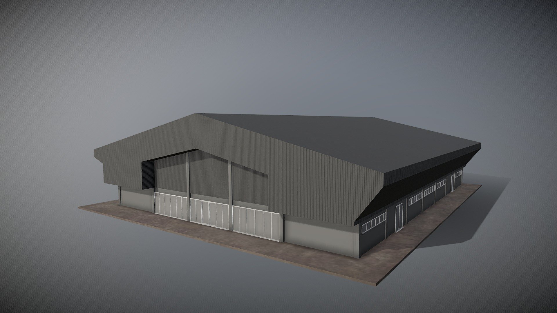 Warehouse - Buy Royalty Free 3D model by Jinda (@jindaarch) [0d6c1f9 ...