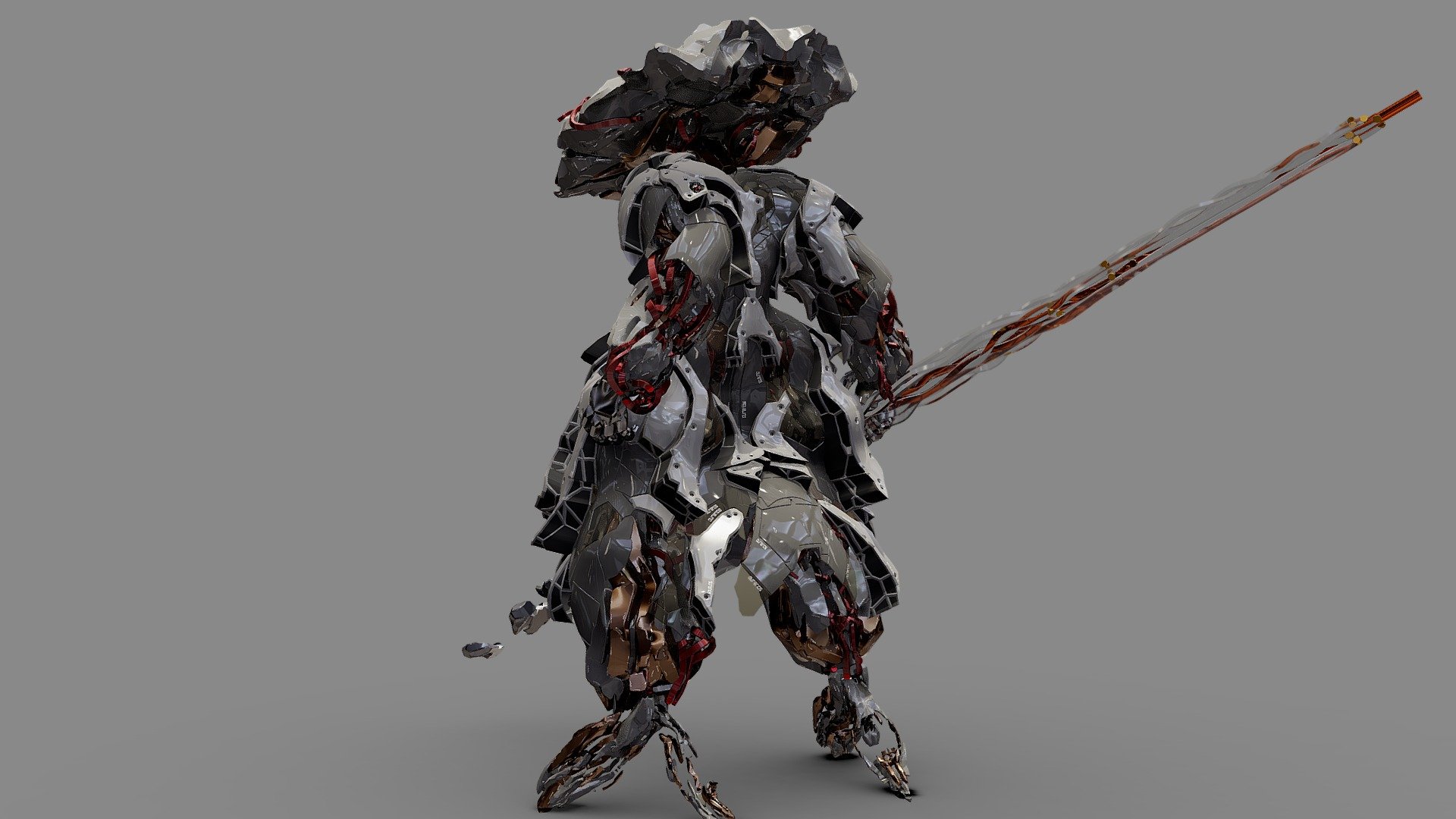 Procedural Hard Surface Modeling Test 26.11 - 3D model by asaito ...