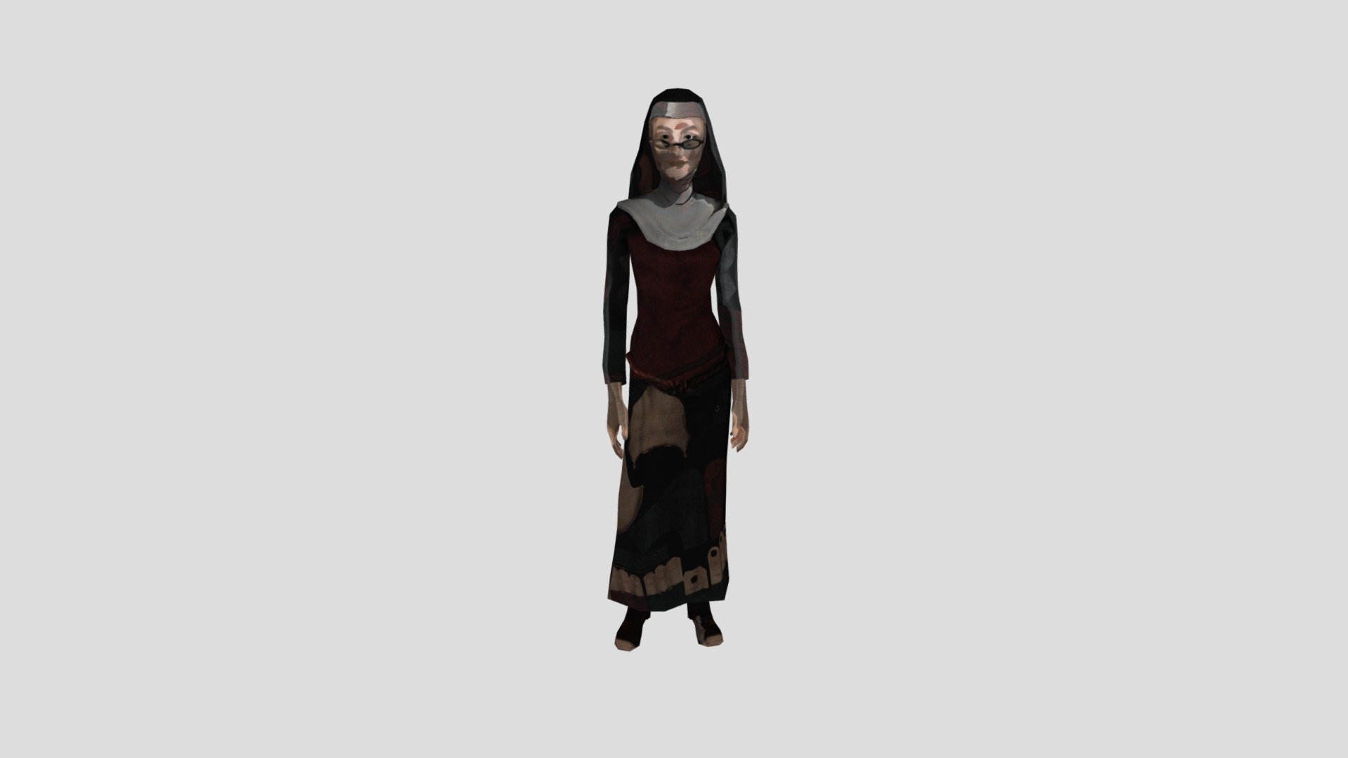 Evil-nun-10-sister-madeline - Download Free 3D model by dallas.wilkerson [0d6dd6c] - Sketchfab