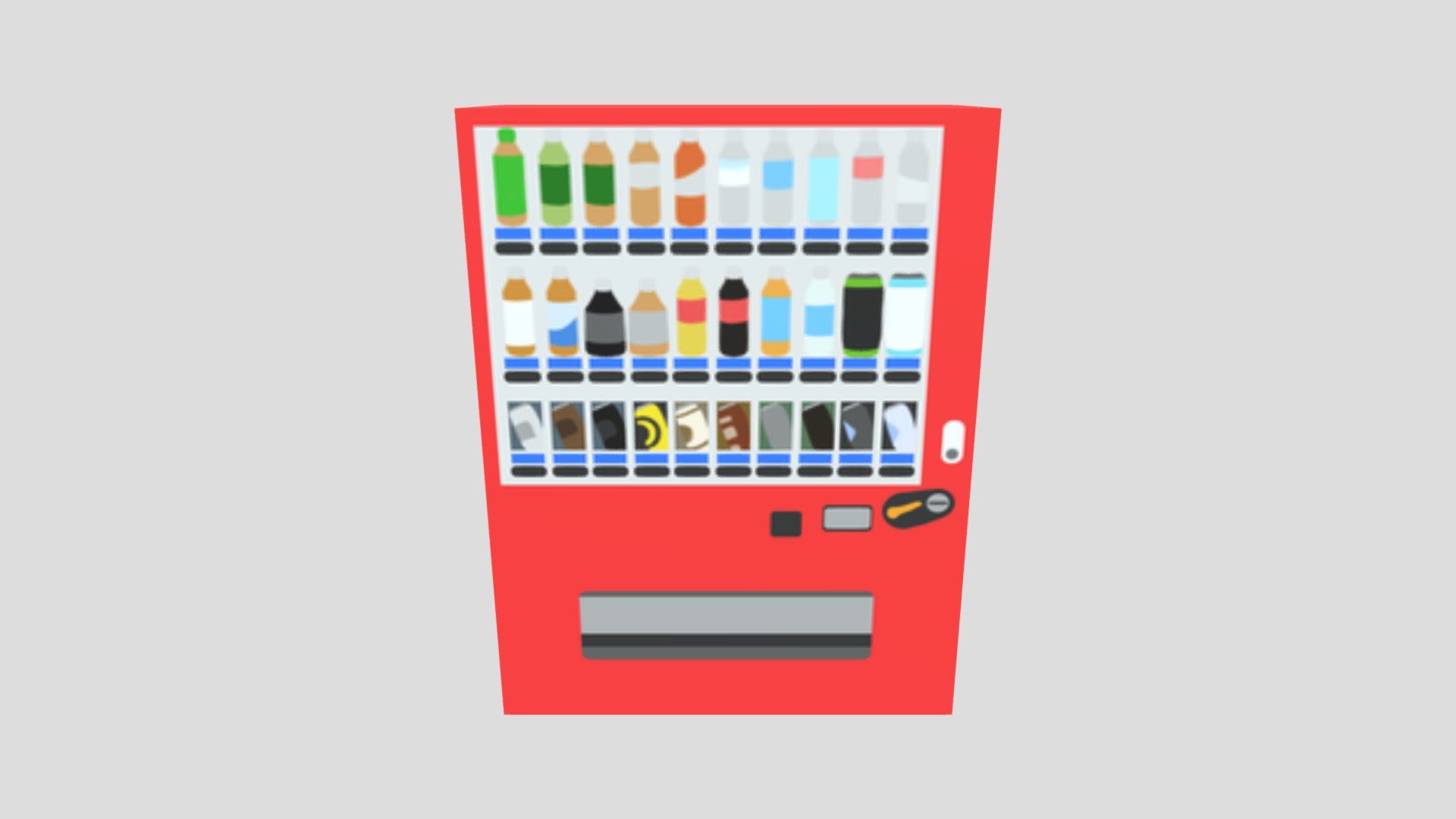 Vending machine - Download Free 3D model by enoki369 [0d7192a] - Sketchfab