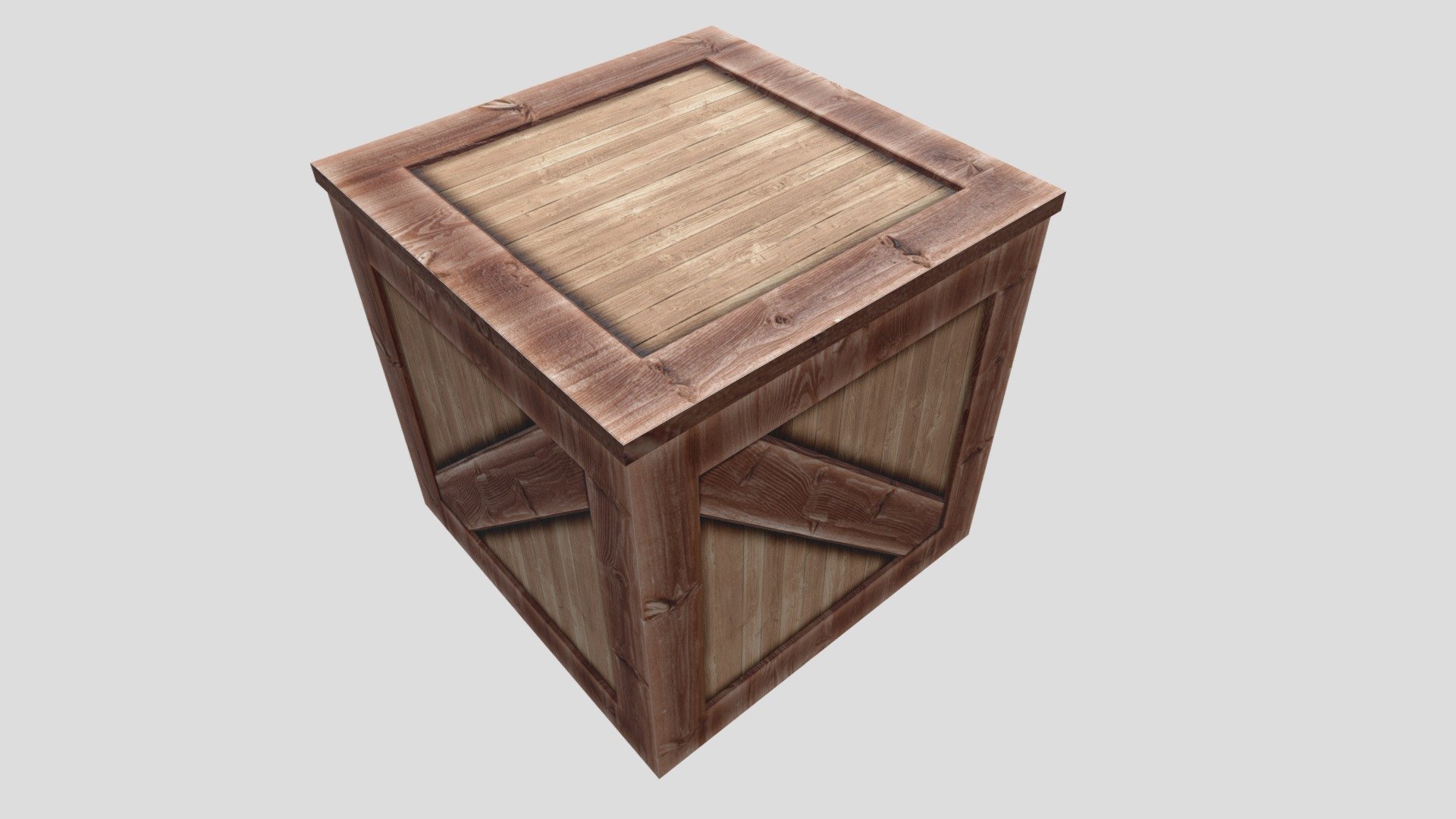 Wood Box - 3D model by Kotten Hayd (@KottenHayd) [0d71c7a] - Sketchfab