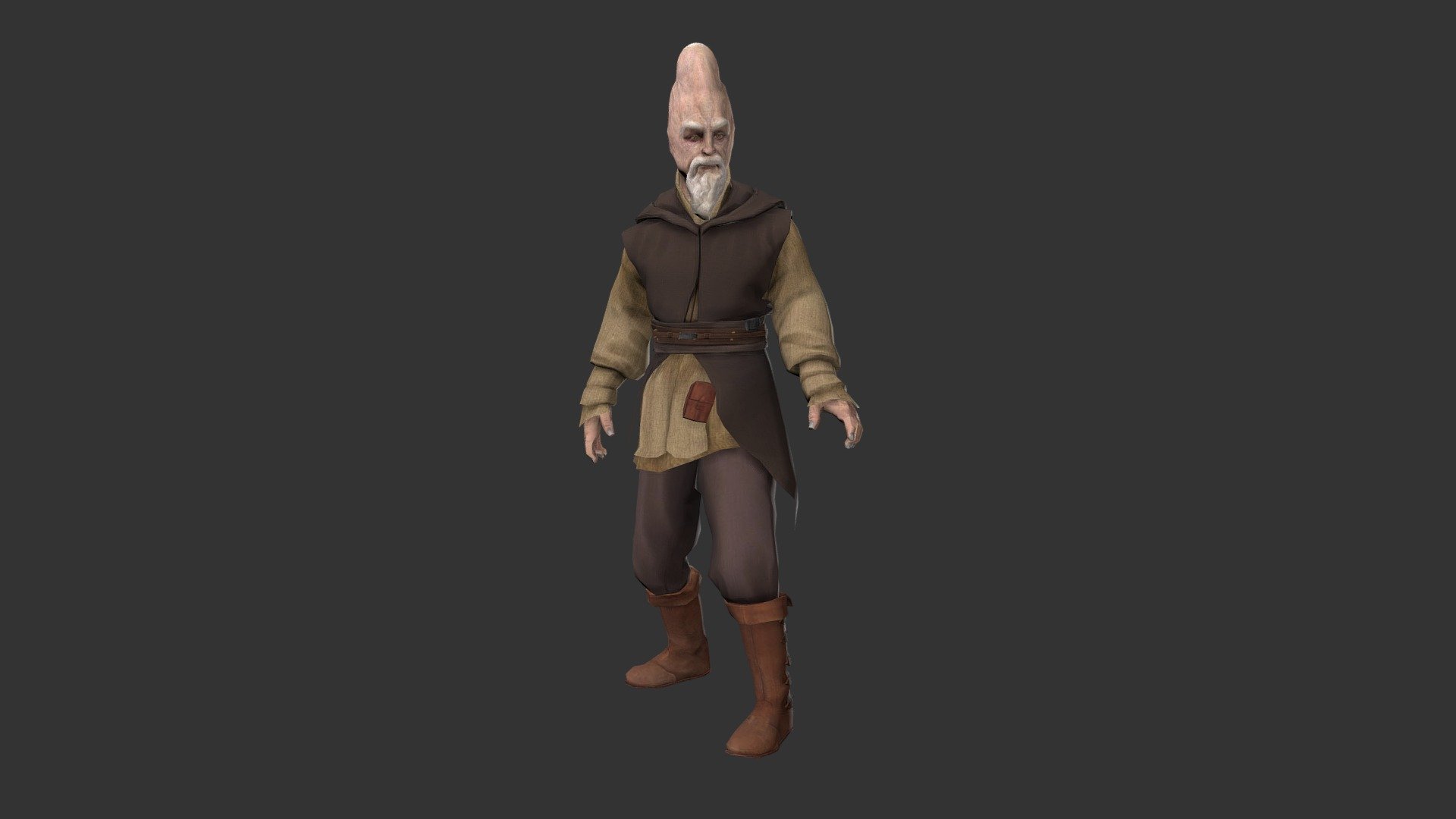 Master Ki-Adi-Mundi - 3D model by Mind Mulch for The Masses ...