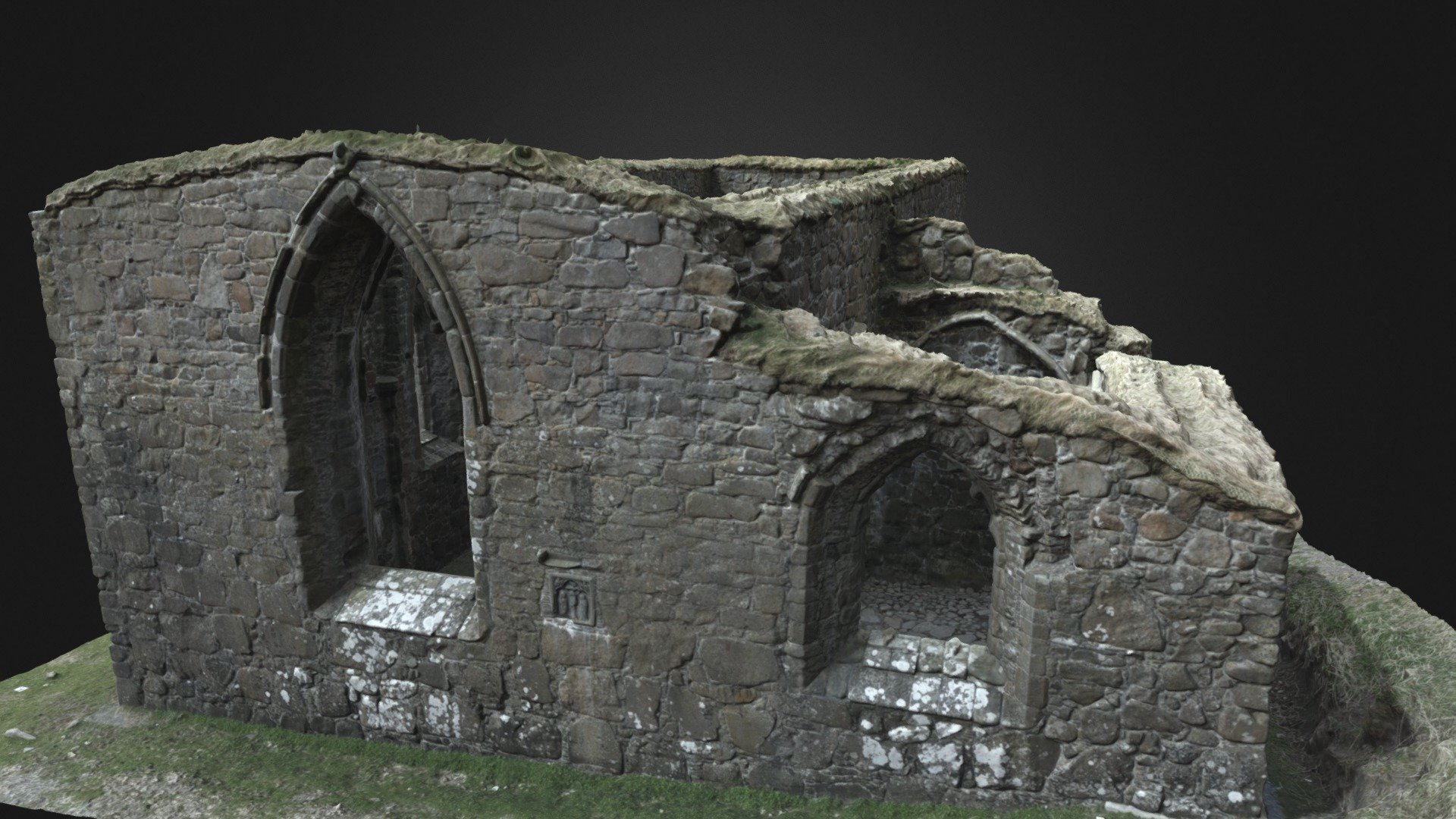 Múrurin - The St Magnus Cathedral in Kirkjubøur - Download Free 3D ...