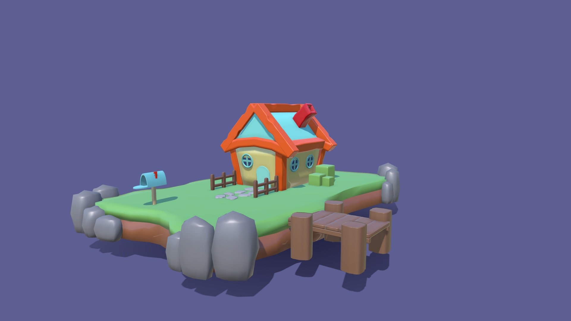 Baby Wooden House - 3D model by angelinaclancy [0d7768f] - Sketchfab