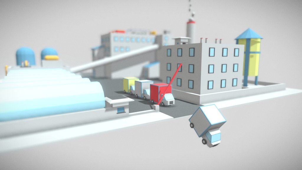 Factory - A 3D model collection by KingAquila - Sketchfab