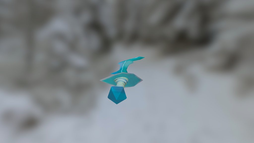 Ice Dagger - 3D model by Daniel (@fuzzymcswagger) [0d78757] - Sketchfab