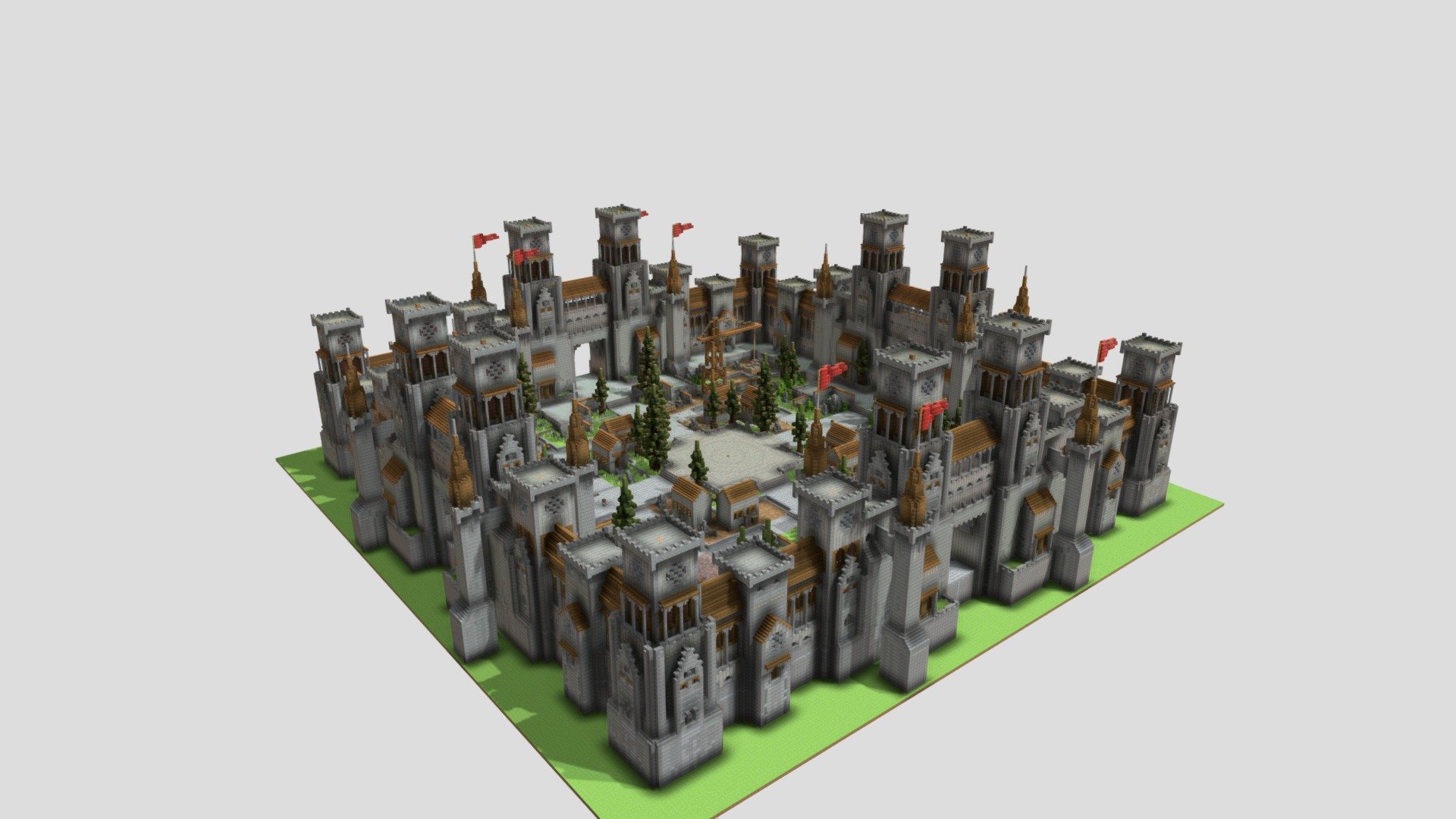Medieval Faction Spawn - 3D model by Minehub Creations ...