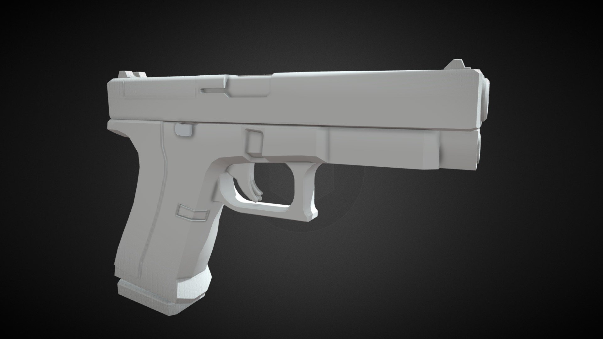 Glock 17 - 3D model by loganJkwy [0d79ce6] - Sketchfab