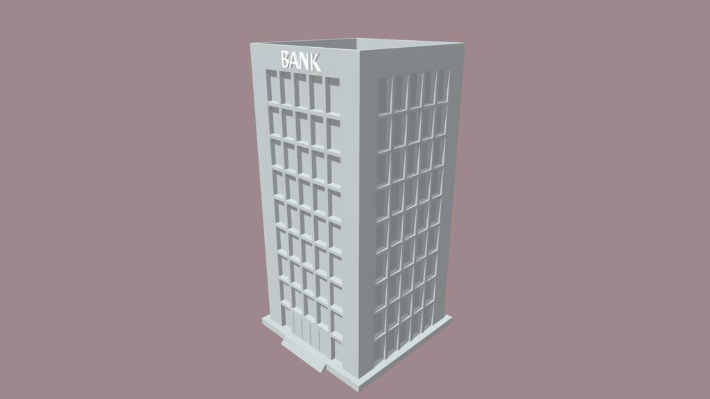 Bank - A 3D model collection by aryanjaswal75 - Sketchfab