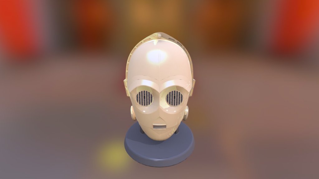C3PO - 3D model by acworldwide [0d7b76f] - Sketchfab
