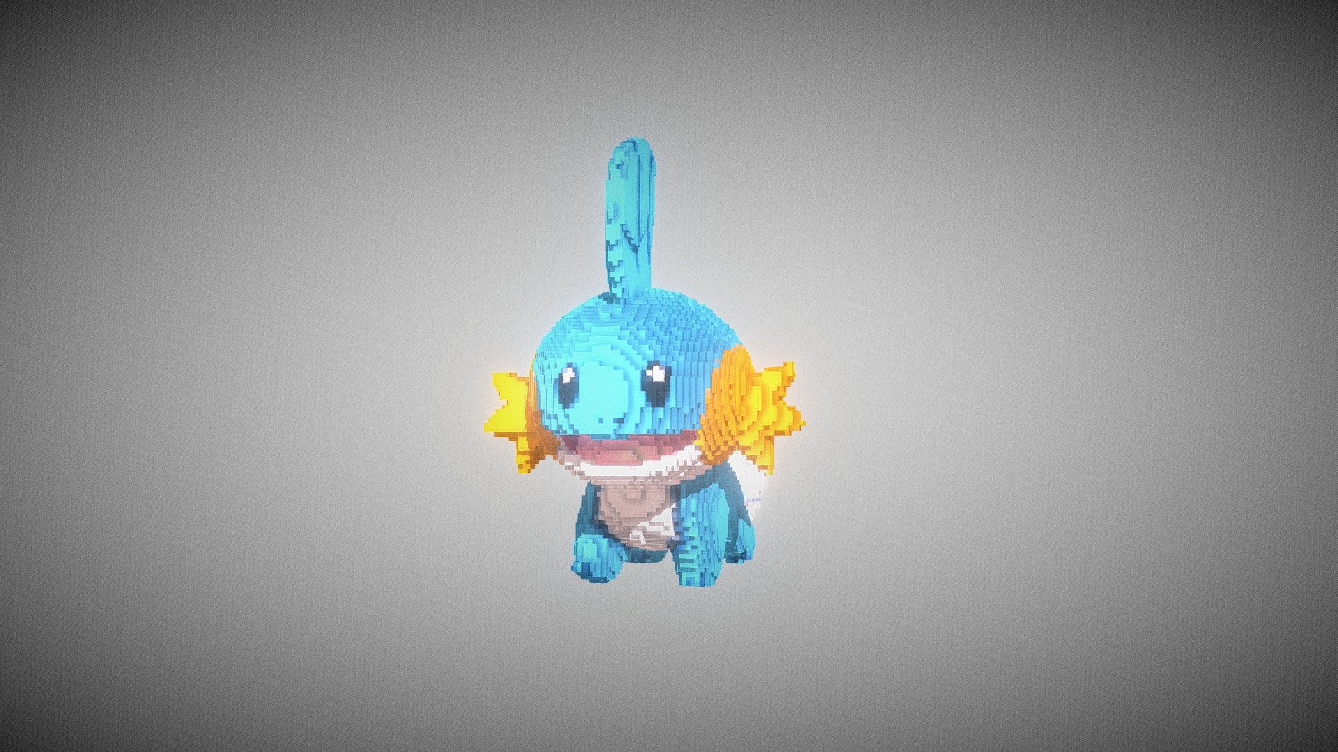 Schematic Minecraft Mudkip 69x95x97 - Download Free 3D model by ...