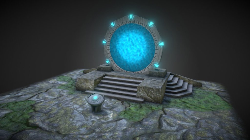 Stargate - 3D model by dark-minaz [0d7d918] - Sketchfab