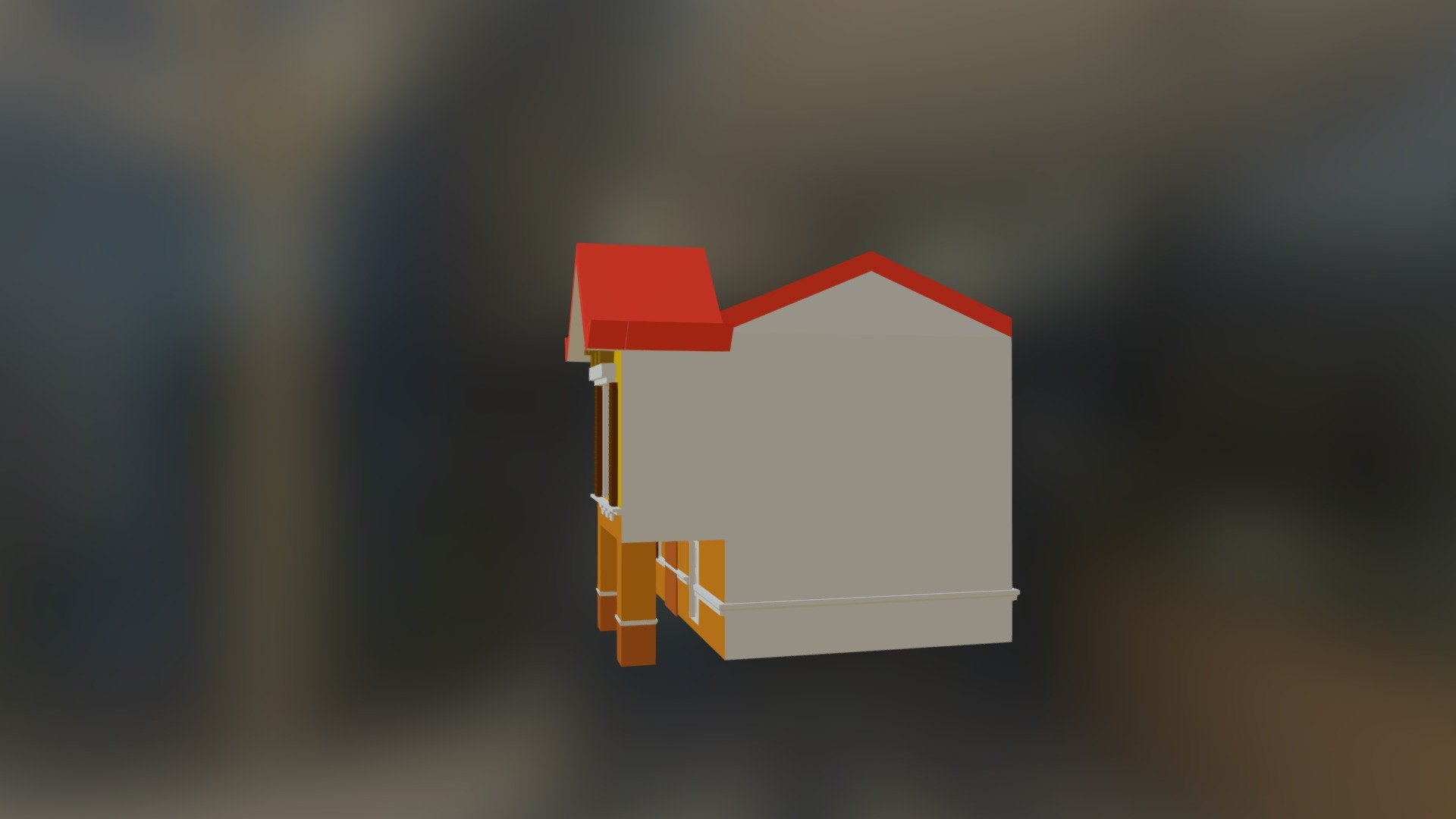 Sample Model House - 3D model by aldinejade [0d7e3c0] - Sketchfab