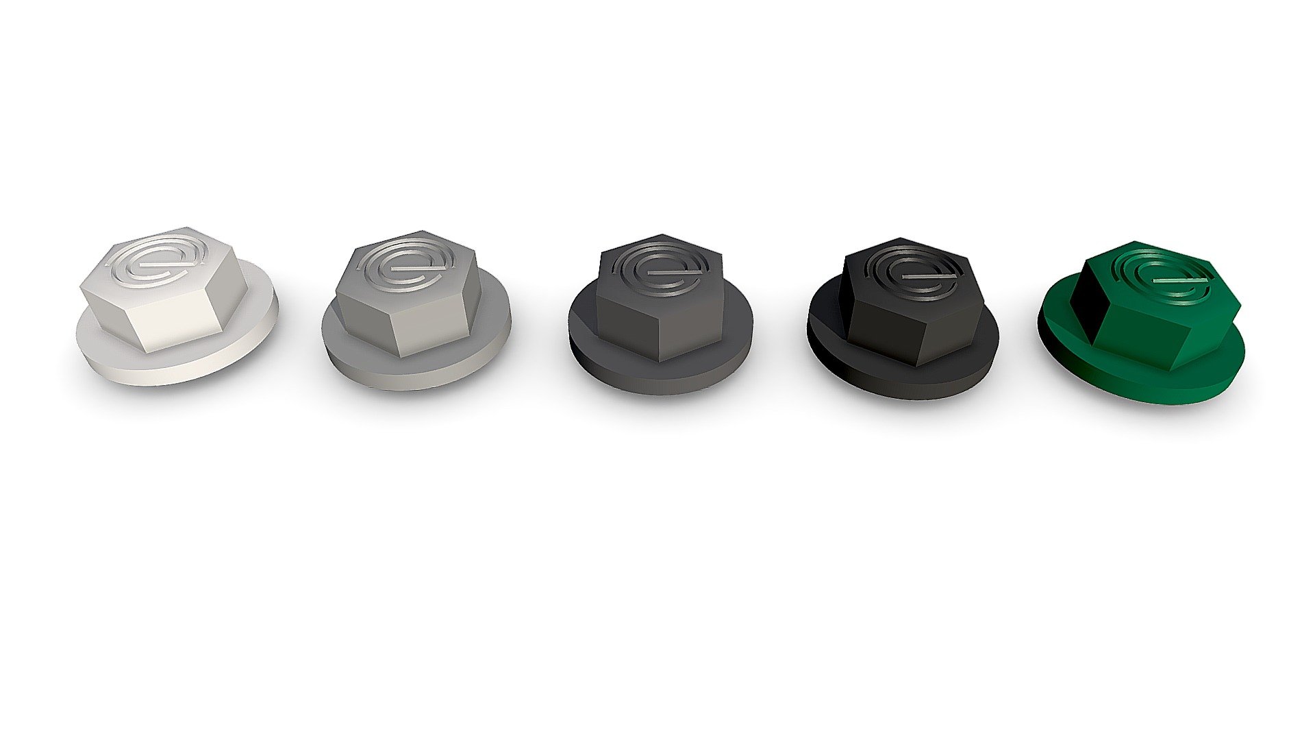 Colour Caps - RAL Colours - 3D model by Engineering Edge (Singapore ...