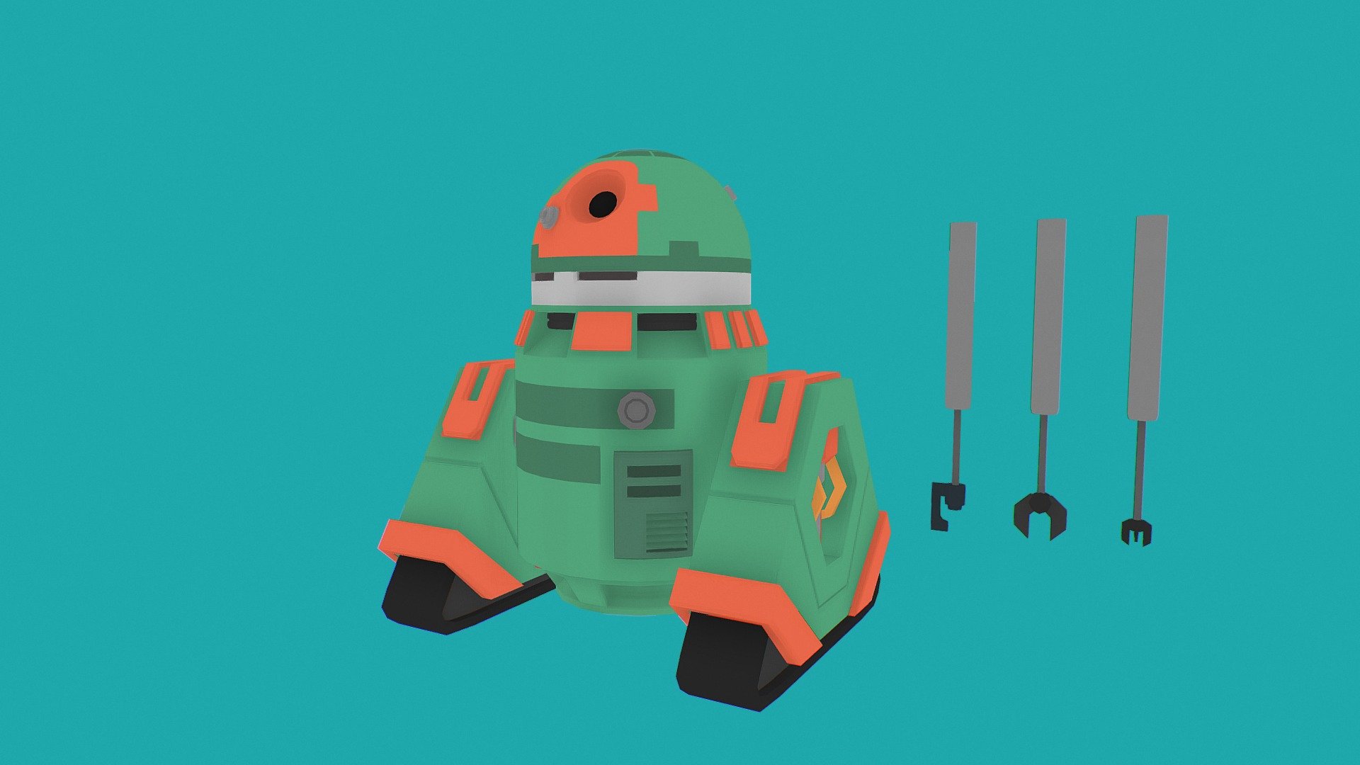 Maintenance Droid (FREE) - Download Free 3D model by diabeticspoon92 ...