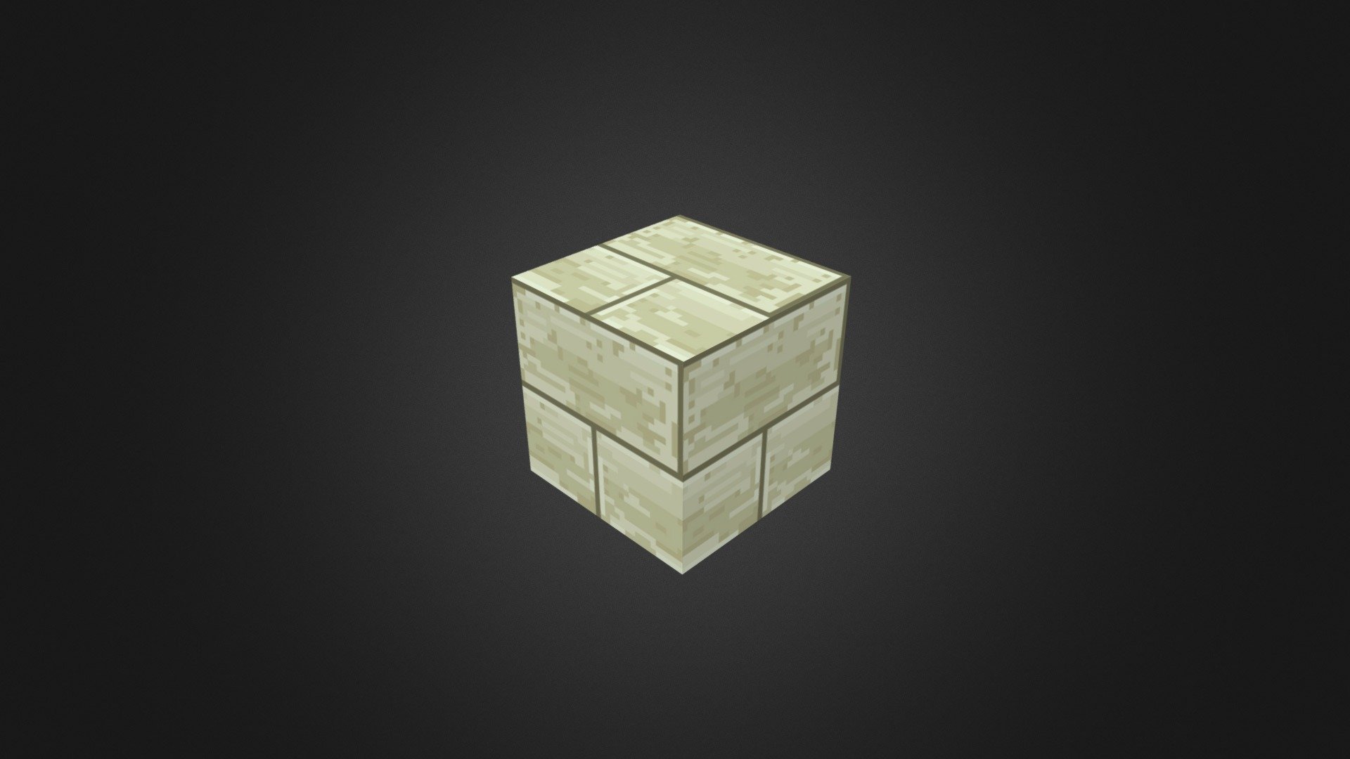 Minecraft Marble Stone Cube x iayseozdemir - Download Free 3D model by ...