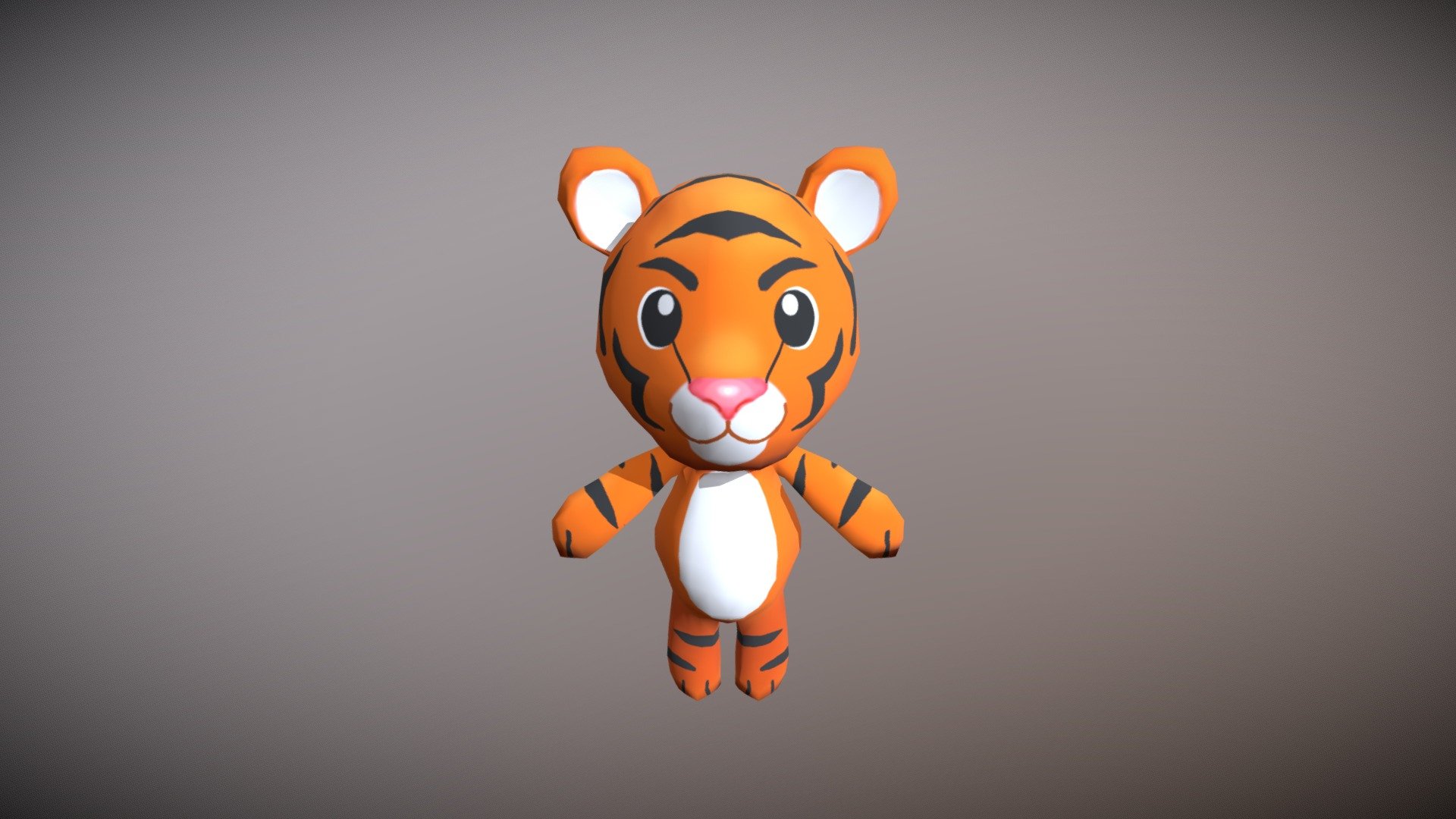 Tiger - 3D model by Pikakot [0d80148] - Sketchfab