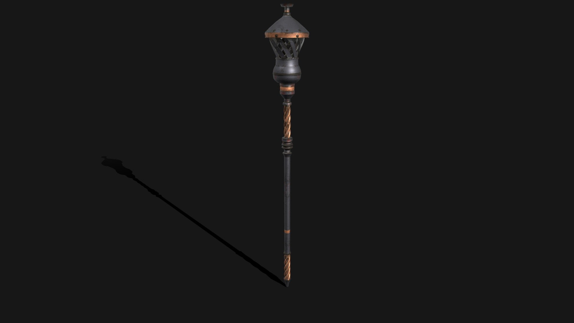 Lamp Staff - 3D model by Jo Jay Jo (@gronox61) [0d81252] - Sketchfab
