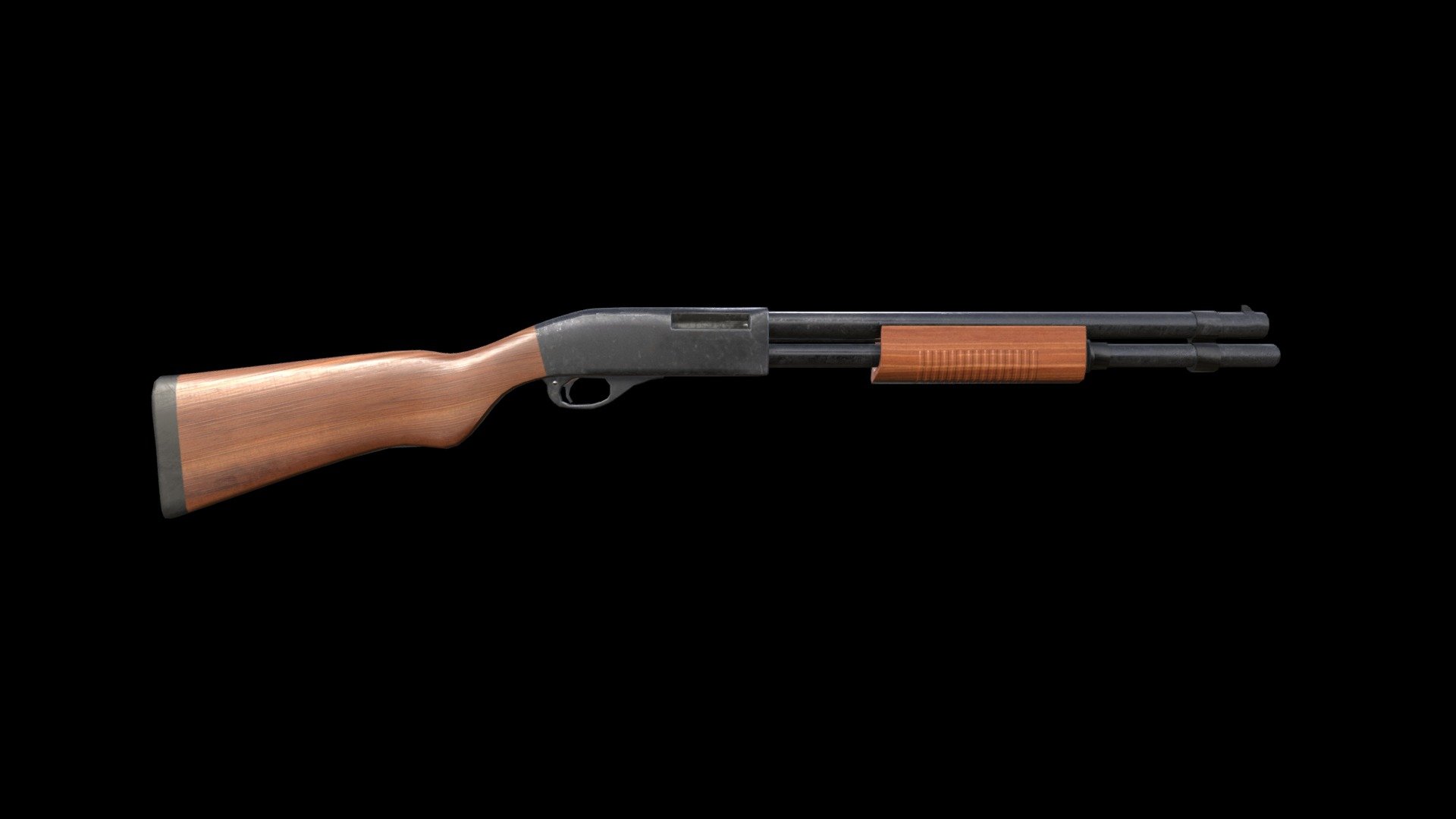 Remington Shotgun - Download Free 3D model by TROFIMOV ILYA (@elliotfox ...