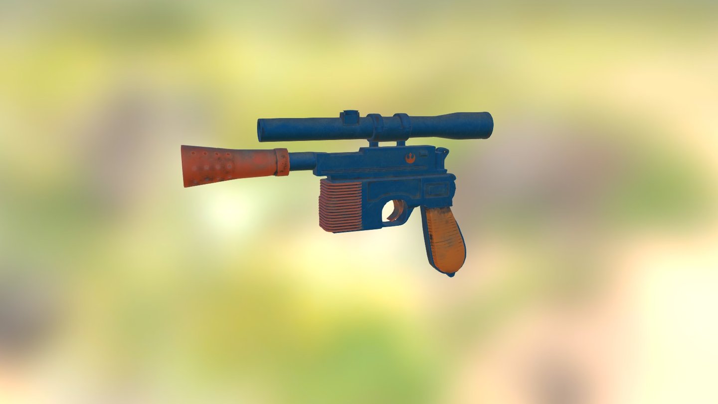 Blaster - 3D model by mermaidmargo [0d849e5] - Sketchfab