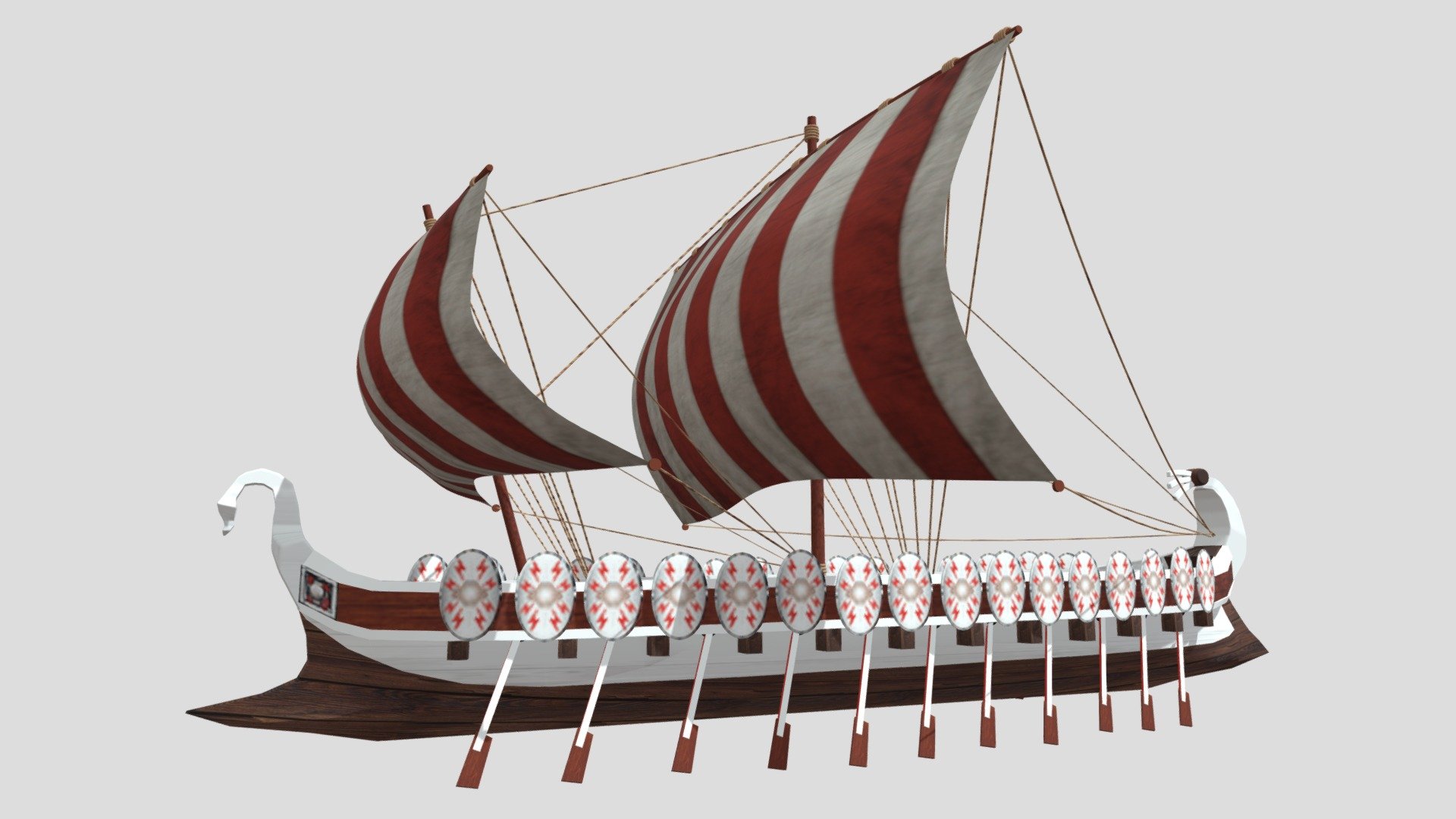 Roman Liburna - Download Free 3D model by gogiart (@agt14032013 ...