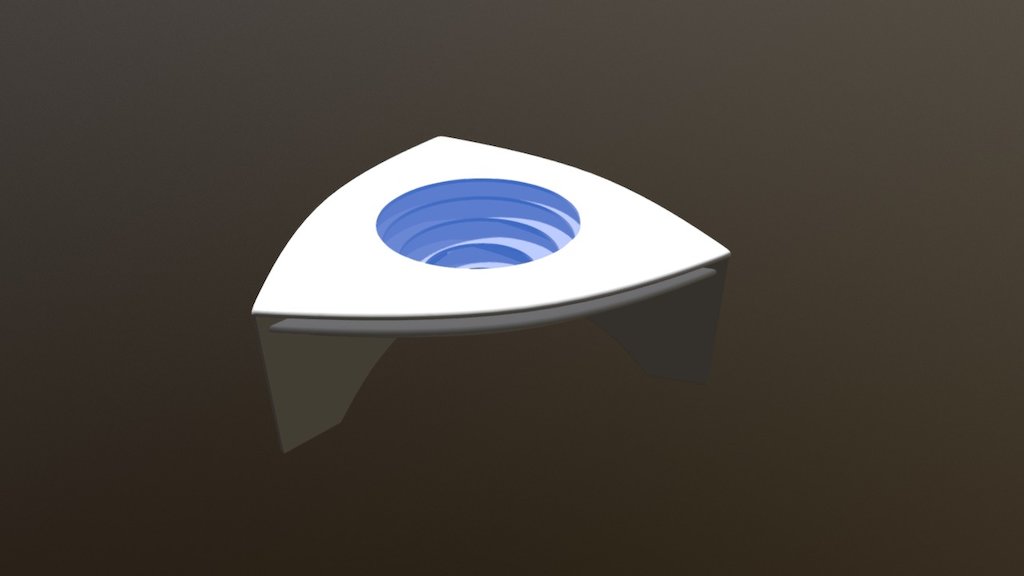 Triangular Table - 3D model by IradlGLagann [0d84e50] - Sketchfab