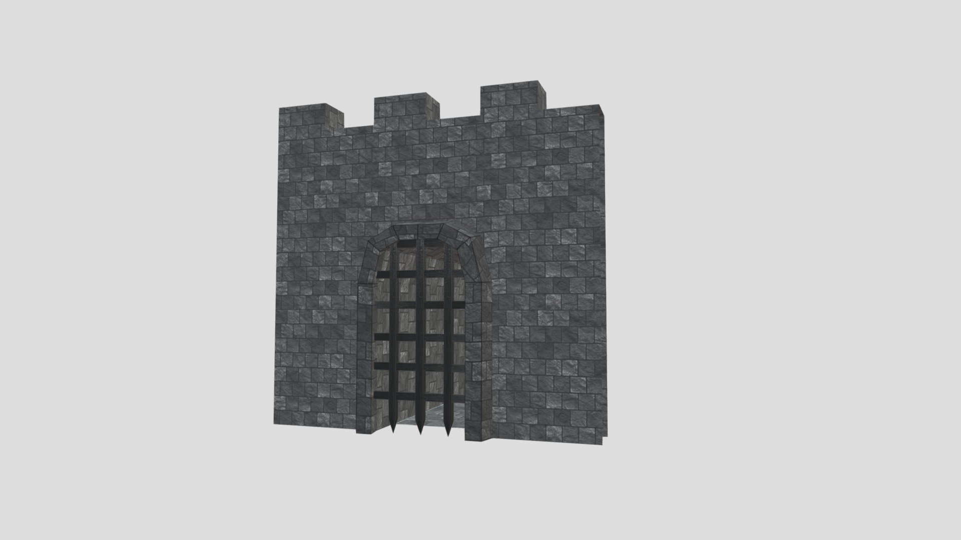 Castle Gate - Download Free 3D model by 200097 [0d859cd] - Sketchfab