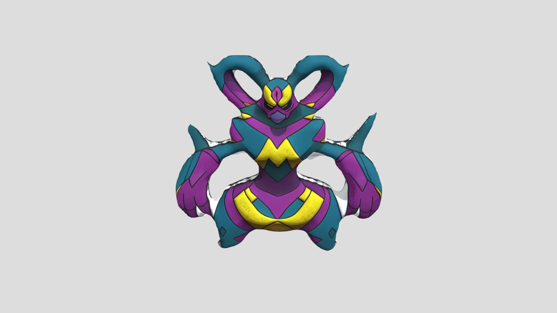 Pokemon Goal 134 - Download Free 3D model by klrxyz [0d891dd] - Sketchfab