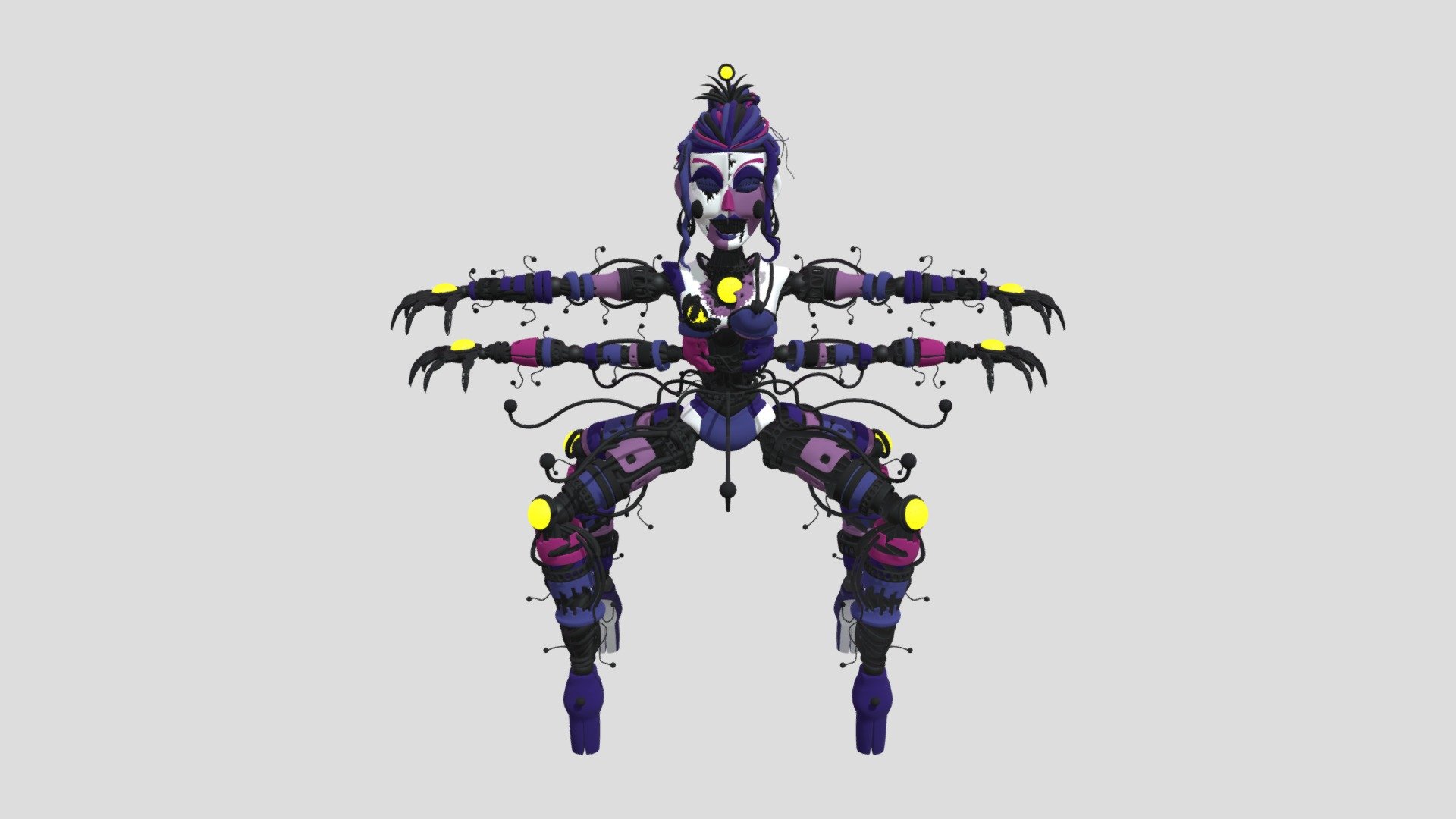 Scrap Ballora By Cedêbe Download Free 3d Model By Cedebebucketman 0d8c8a6 Sketchfab