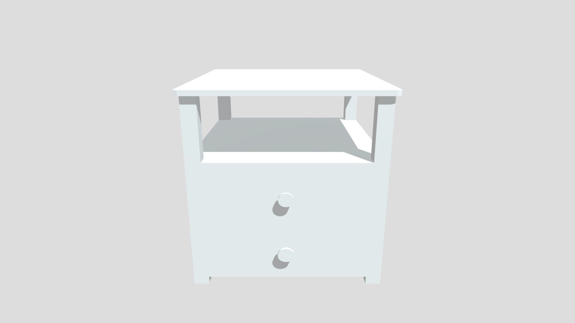 Bedside Table(boxed) - 3D model by mvpwh32 [0d8cc59] - Sketchfab