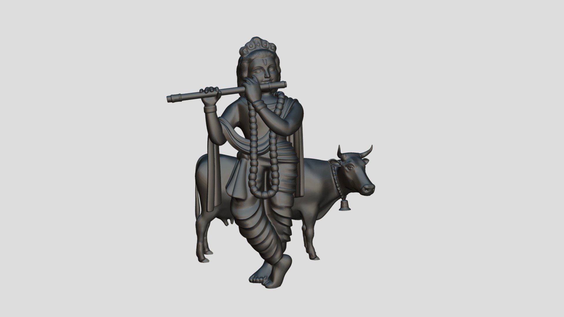 Lord Krishna - Buy Royalty Free 3D model by Karan.Malhotra [0d8d6e6 ...