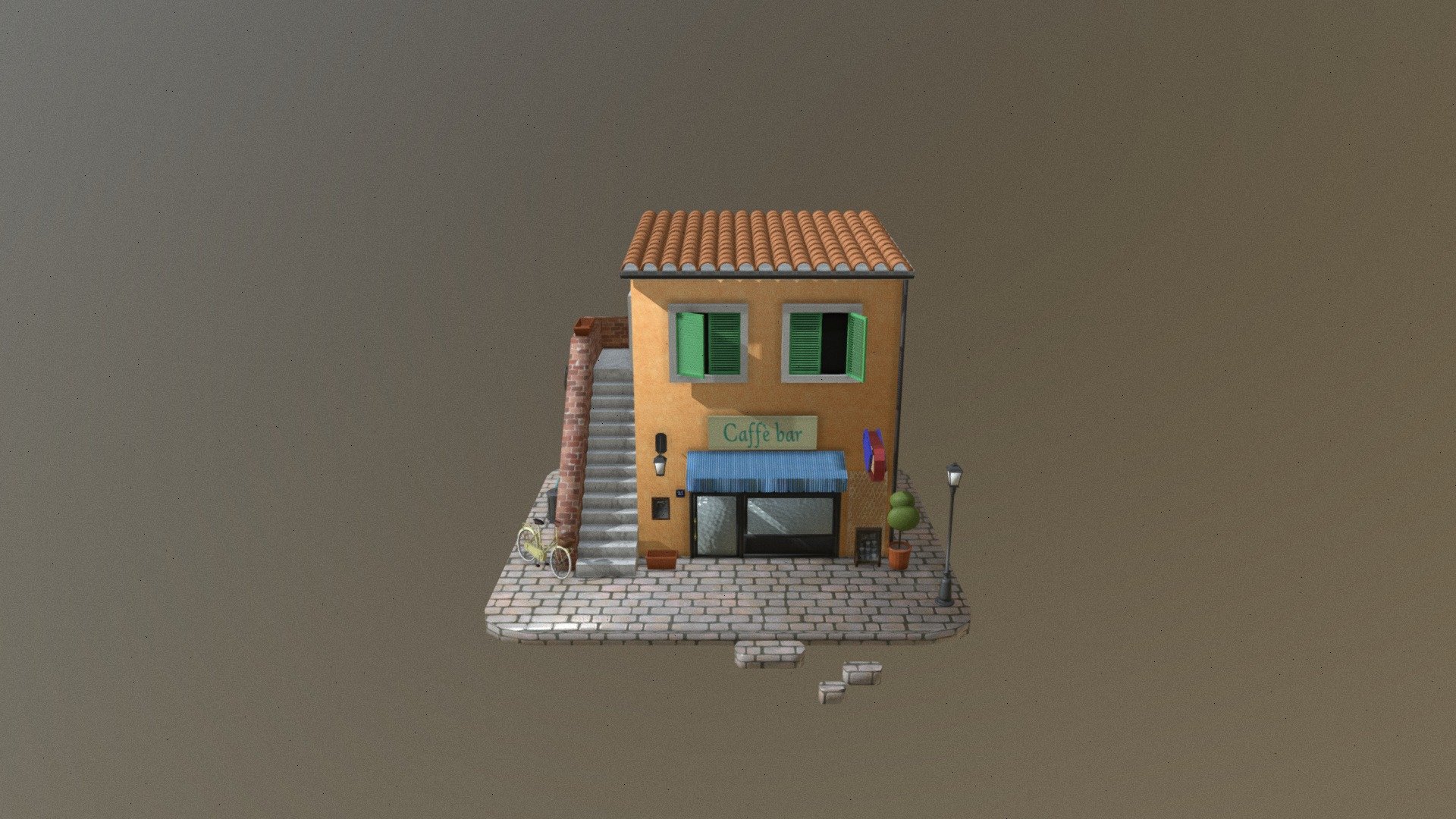 CAFFE BAR - 3D model by Abi Choco Latte (@mimilucas75) [0d8db01 ...