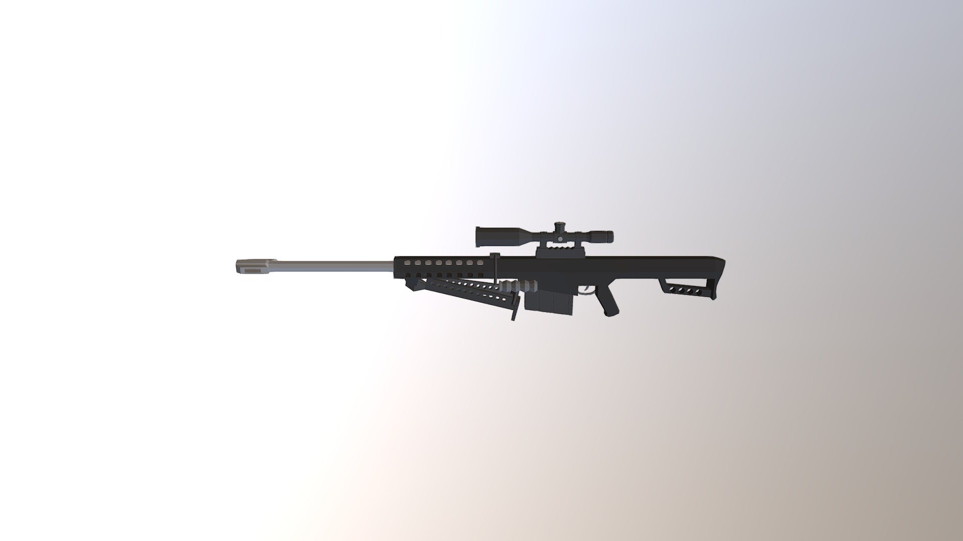 M82 BARRET Low Poly - Download Free 3D model by aBraM_ [0d8fc0d ...