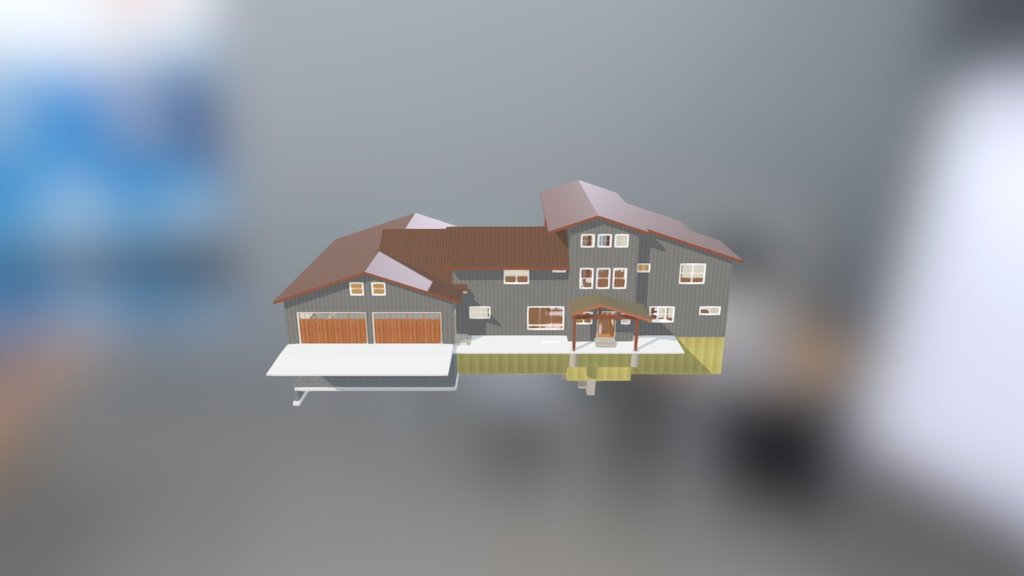 Paul & Jennifer Edmonds-Complete exterior 4-7-17 - 3D model by Virtual ...