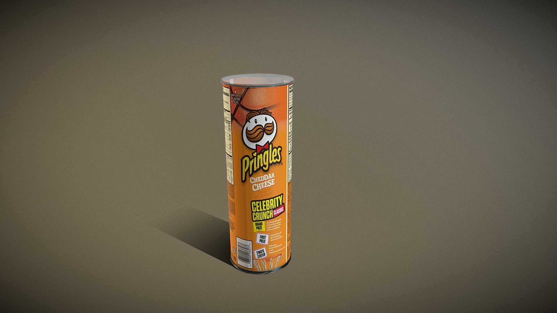 Pringles Cheddar Cheese - Download Free 3D model by endbored [0d8fea9 ...