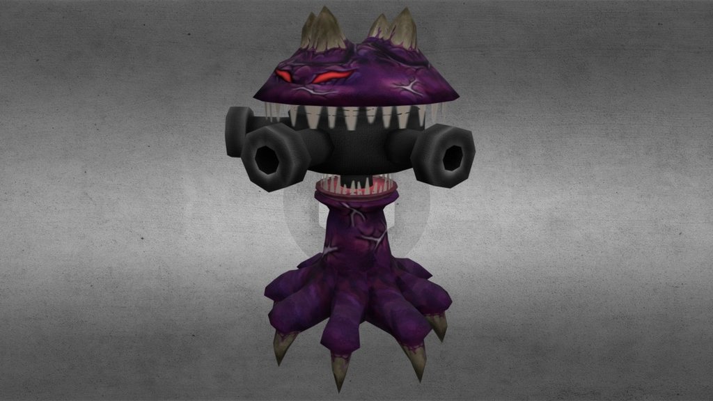 Demon Turret #2 - 3D model by Mark Wilson (@markkrawiec) [0d903e1 ...