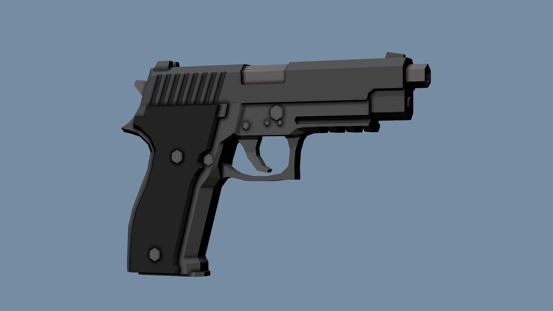 Low-Poly Sig P226 - Download Free 3D model by TastyTony [0d90f85 ...