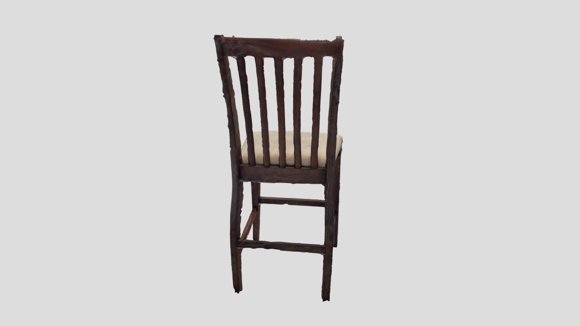 Wooden Chair - Download Free 3D model by ChrislyBear [0d928b5] - Sketchfab