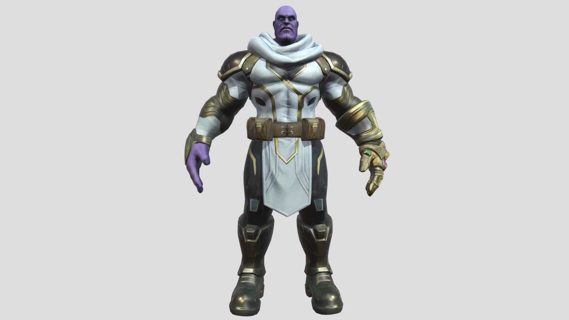 Thanos Annihilation(Textured ) (Rigged) - Download Free 3D model by 3D ...