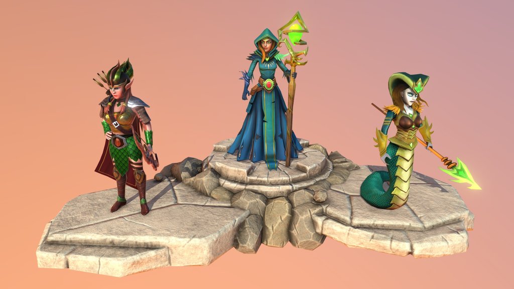 Fantasy - A 3D model collection by pekinhere - Sketchfab