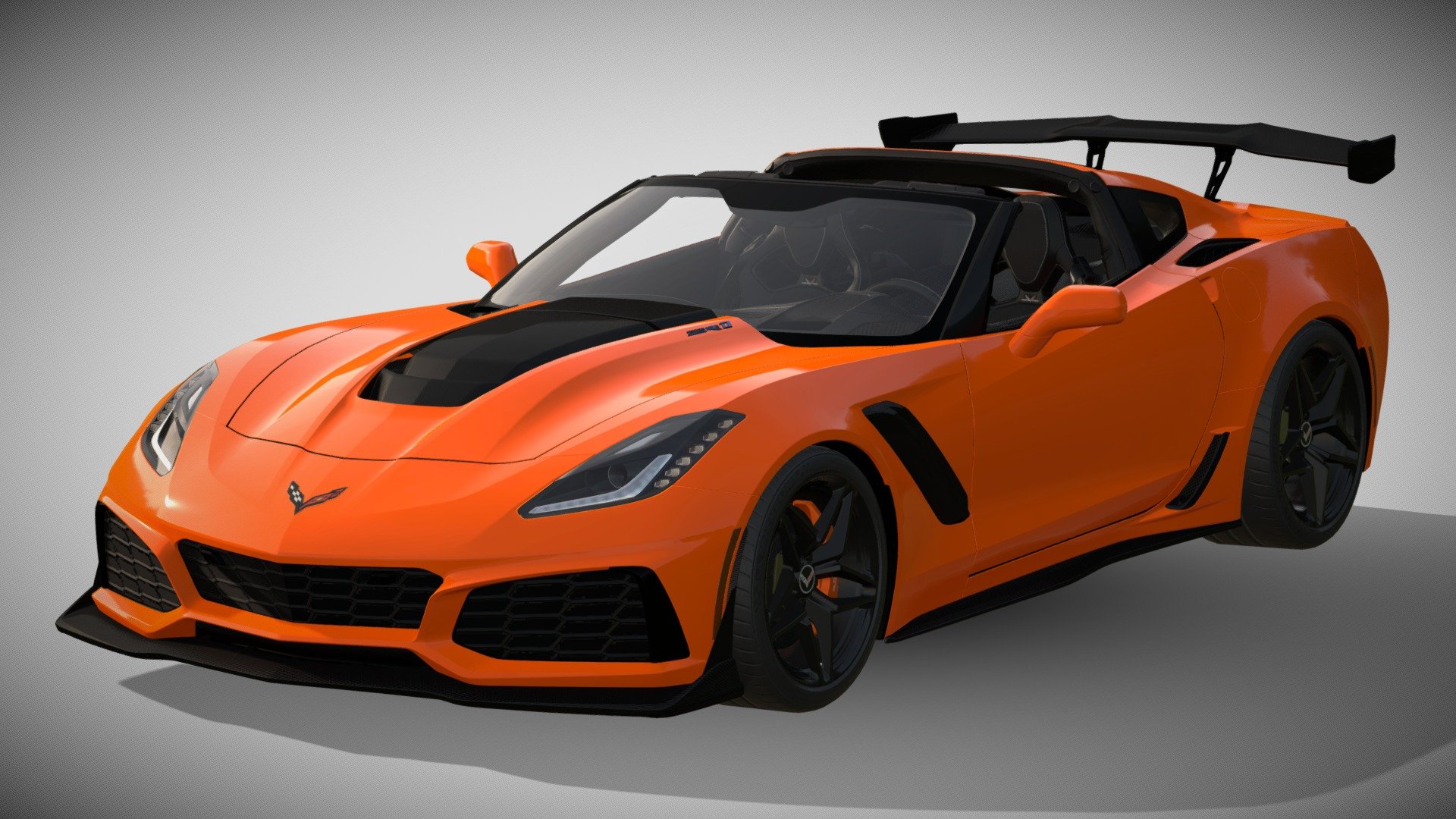 2019 Chevrolet Corvette ZR1 - Download Free 3D model by Ddiaz Design ...