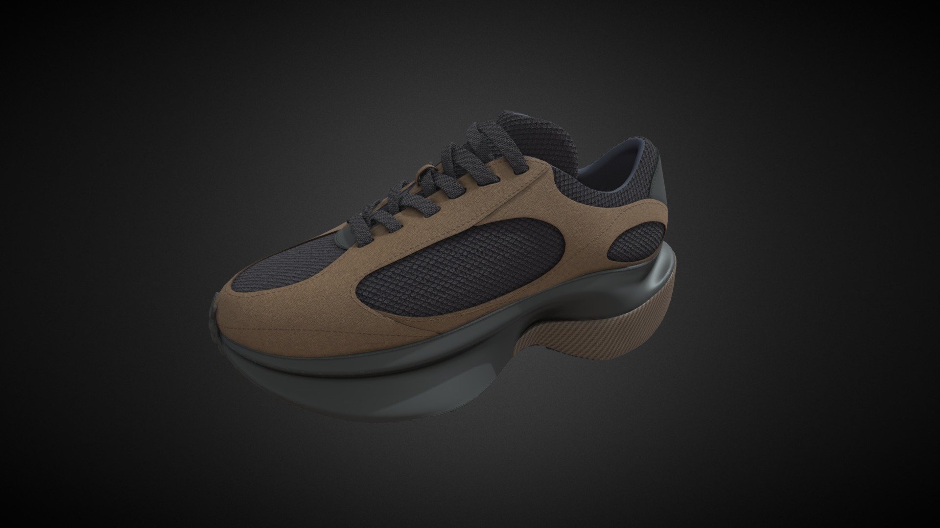 Sneakers - 3D model by durdyev_m_g [0d9393c] - Sketchfab