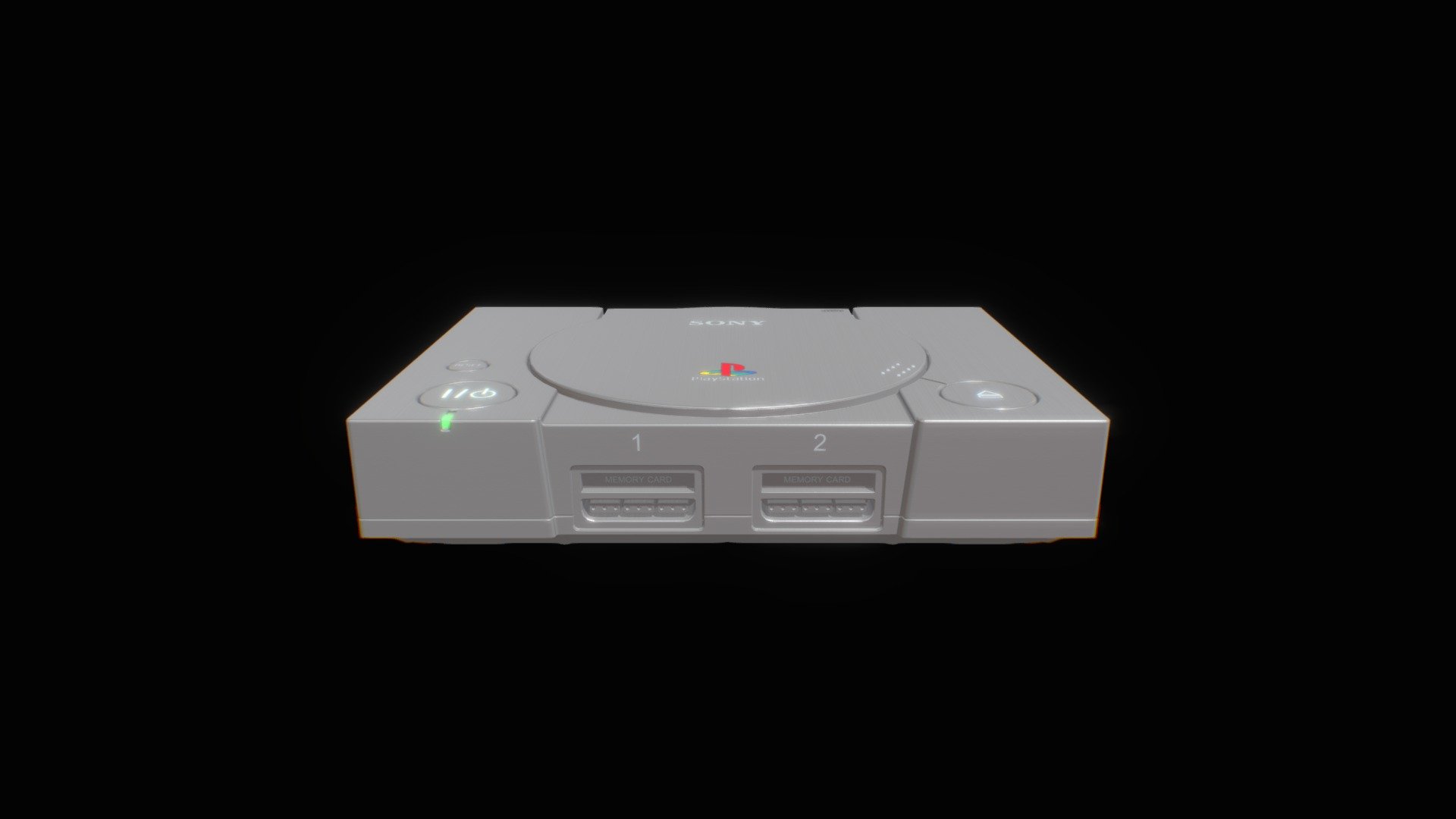 Playstation 1 (X) - Buy Royalty Free 3D model by SattWorx Interactive ...