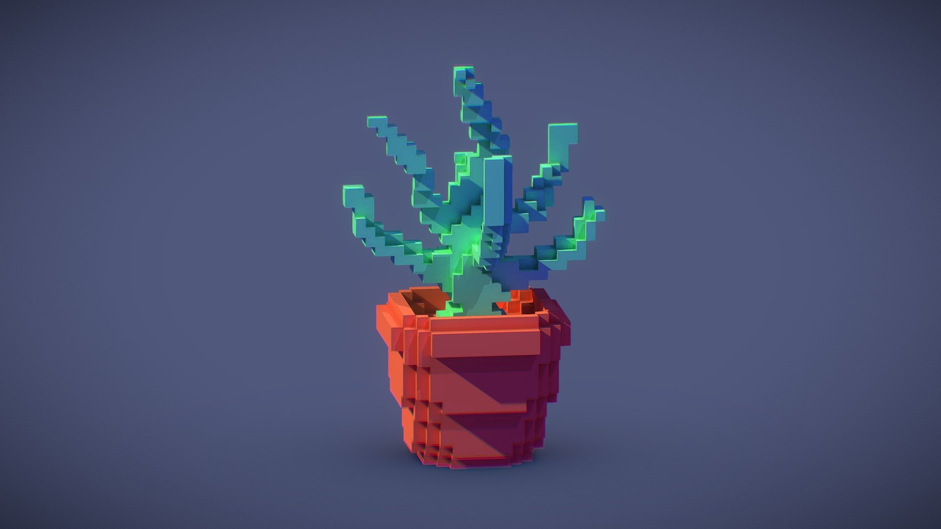 PIXEL POT - Download Free 3D model by LordCinn [0d94fa8] - Sketchfab
