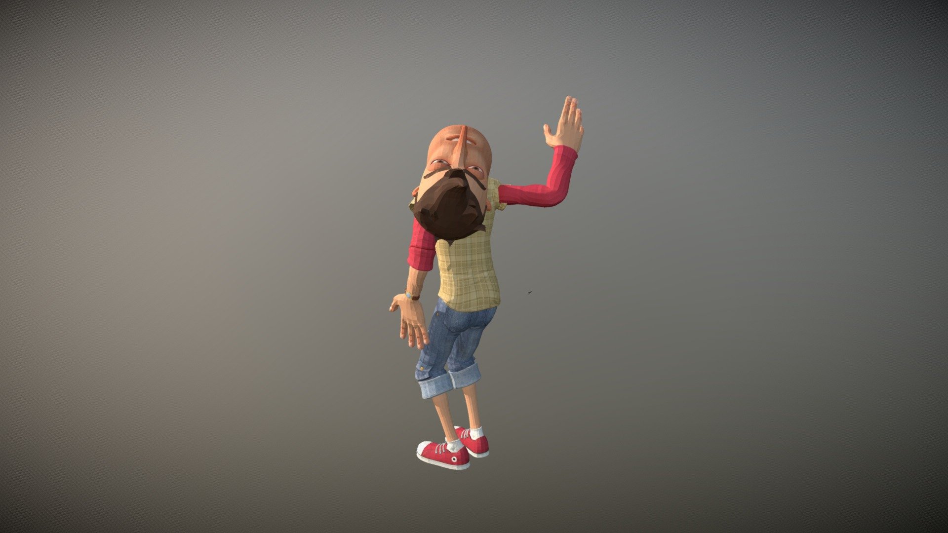 Hello Neighbor Beta 3:Player Pillar Animation - Download Free 3D model by MissingBilly ...