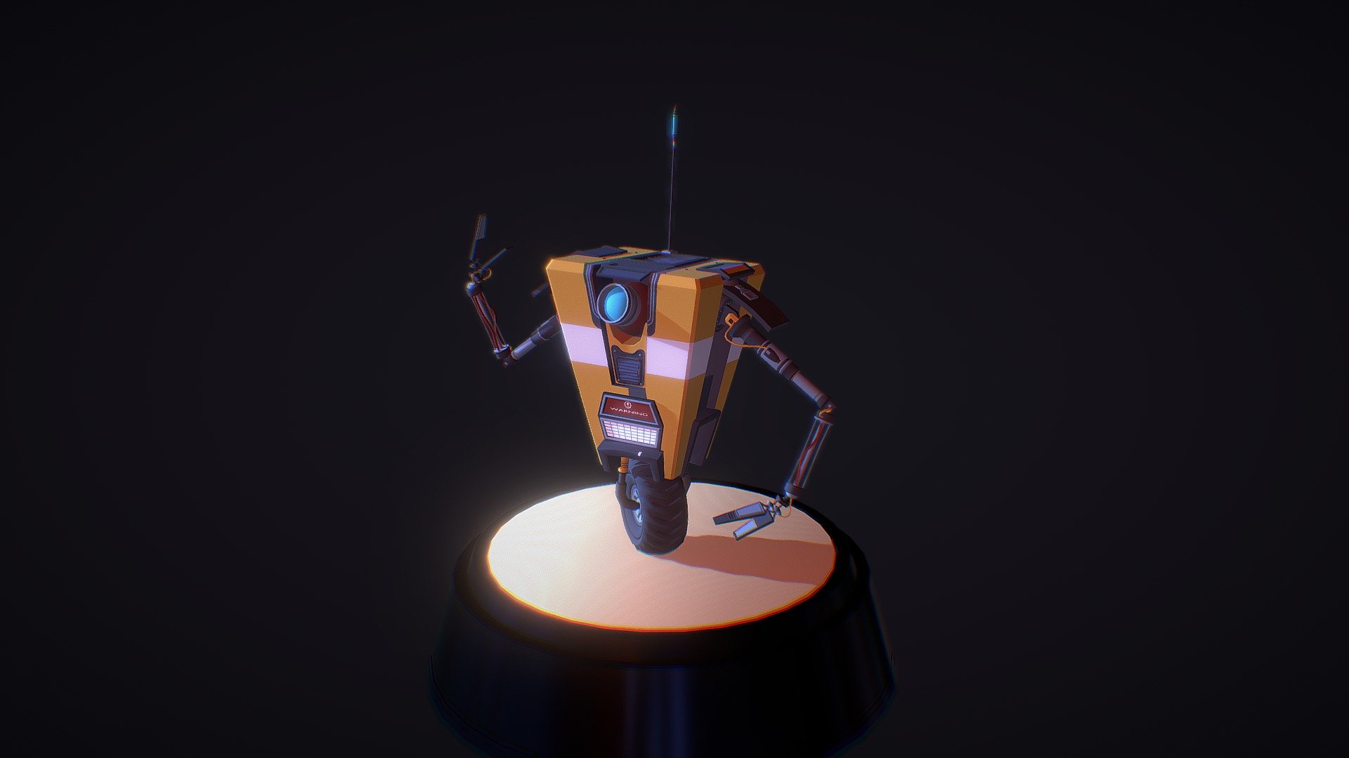 Claptrap-CL4P-TP - 3D model by alina-lotz [0d95f5e] - Sketchfab