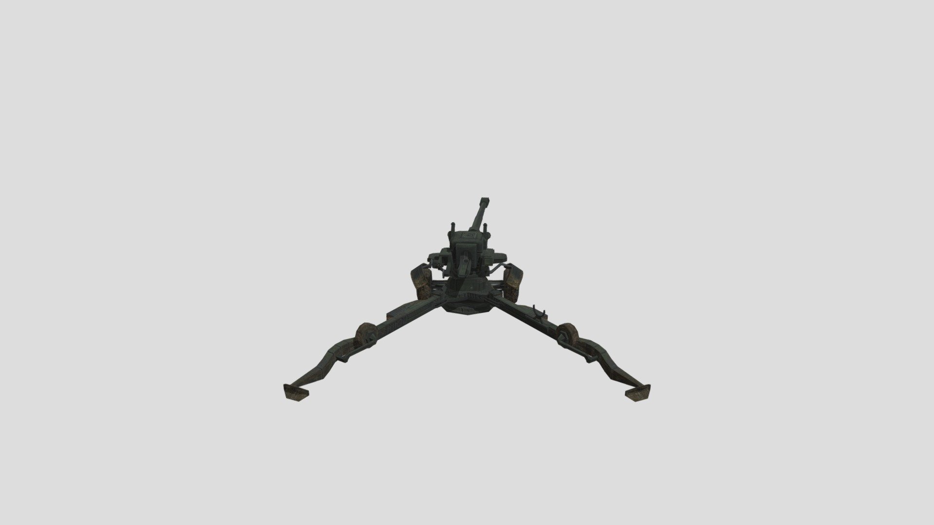 FH70 - towed self-propelled howitzer - 3D model by SYLLA VFX (@SyllaVFX ...