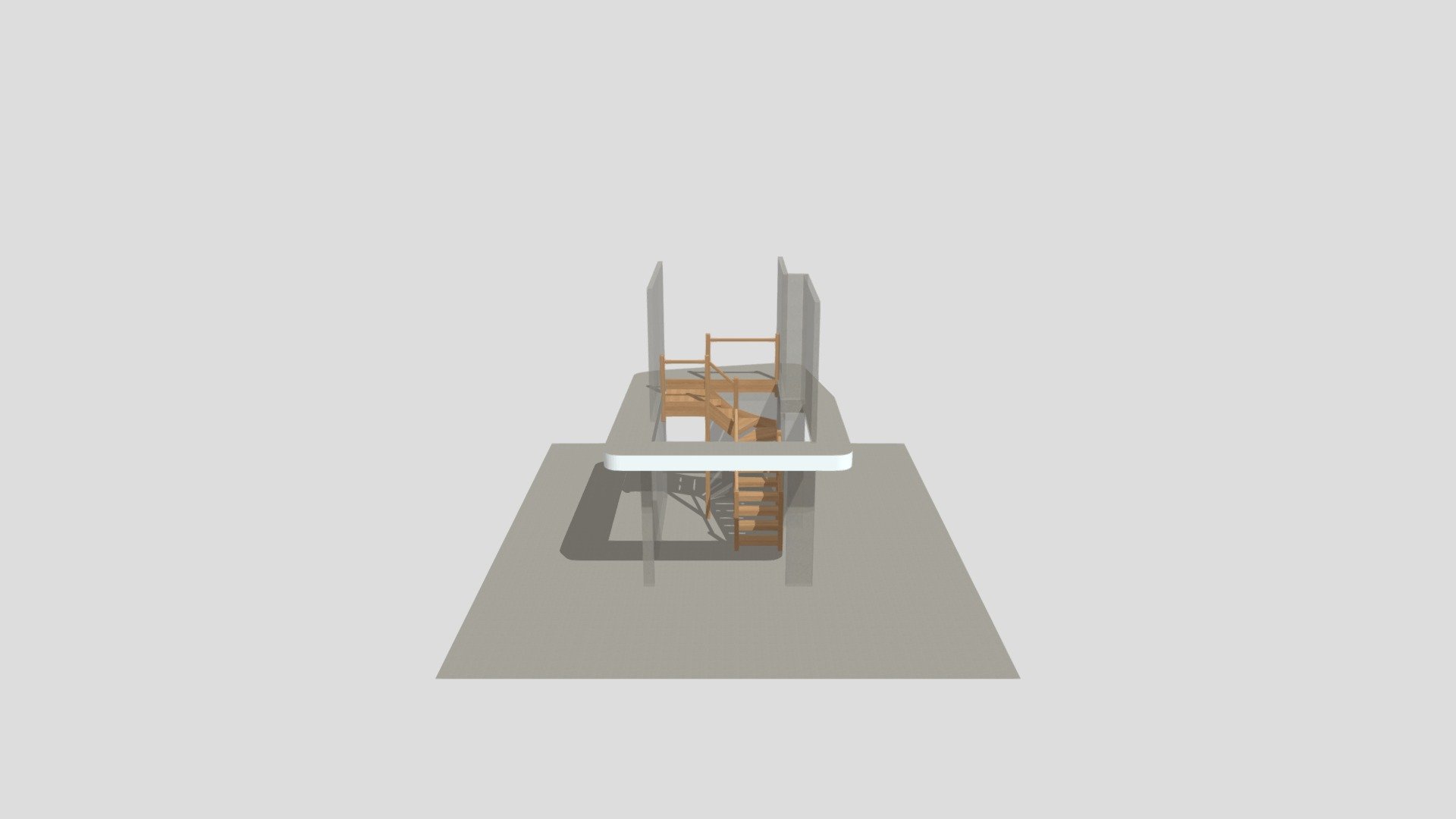Woodhouse_Plot_4_OPEN_TREAD - 3D model by Alan Grice Staircase Co Ltd ...