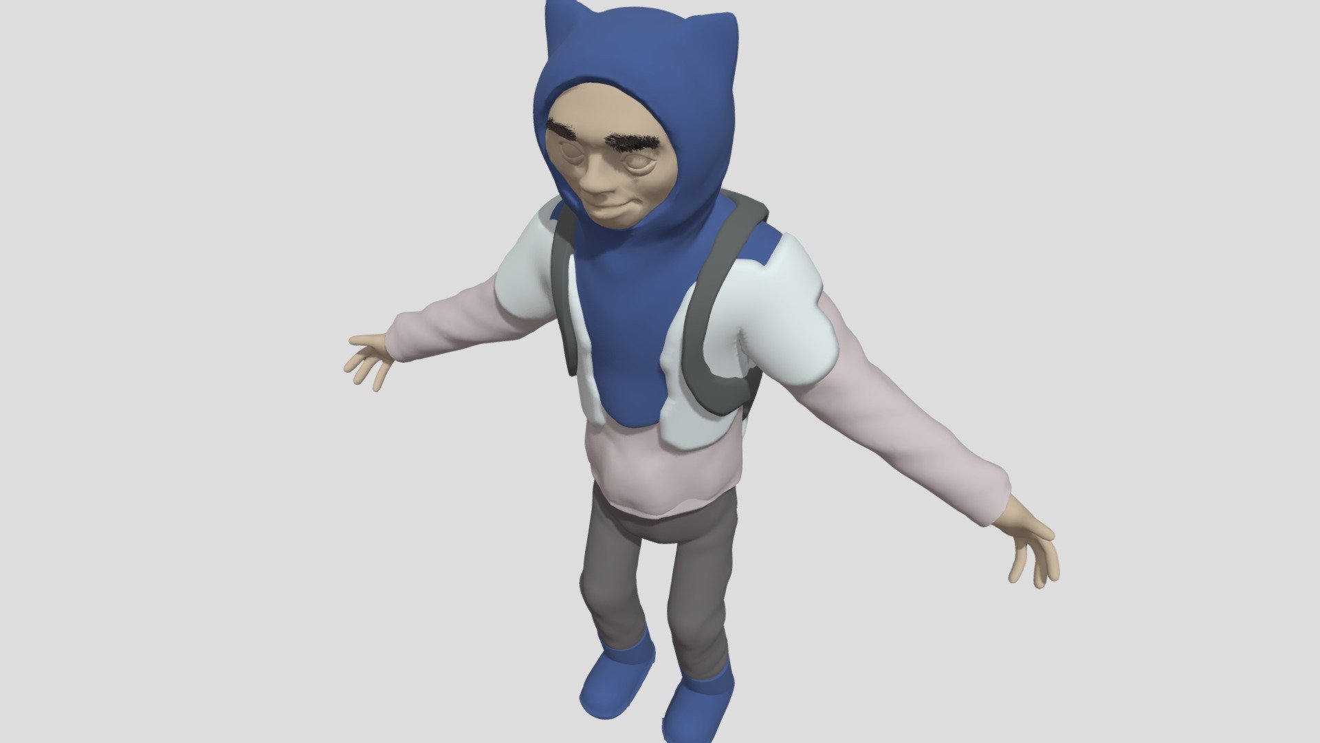 FINN-Adventure Time Fan Art - Mar10-2022 - 3D model by JonWebb-atSVAH ...